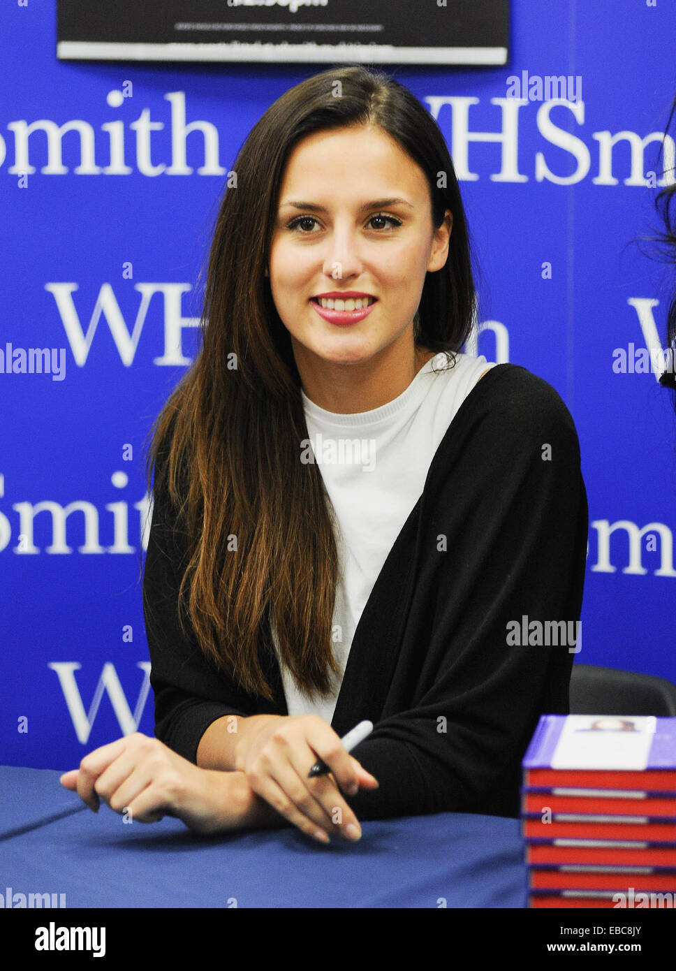 Lucy Watson at a signing for her book 'The Dating Game' at WH Smith ...