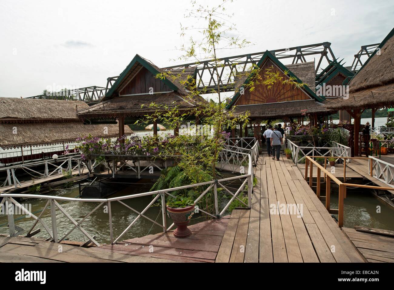 A restaurant in Vientiane, Laos Stock Photo - Alamy