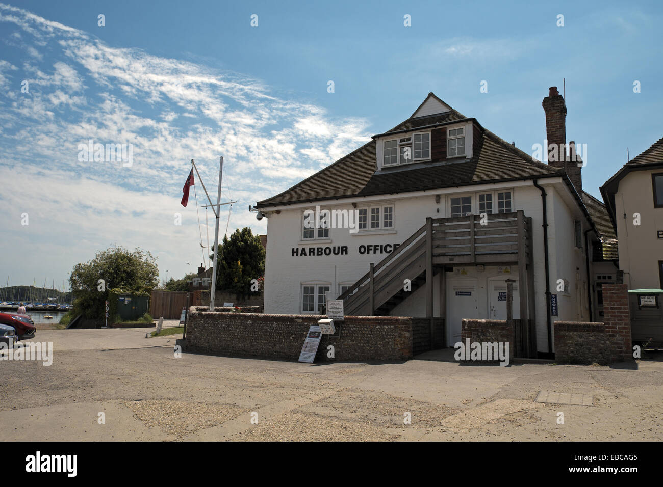Itchenor Harbour Office, West Sussex, England - on Chichester Harbour ...