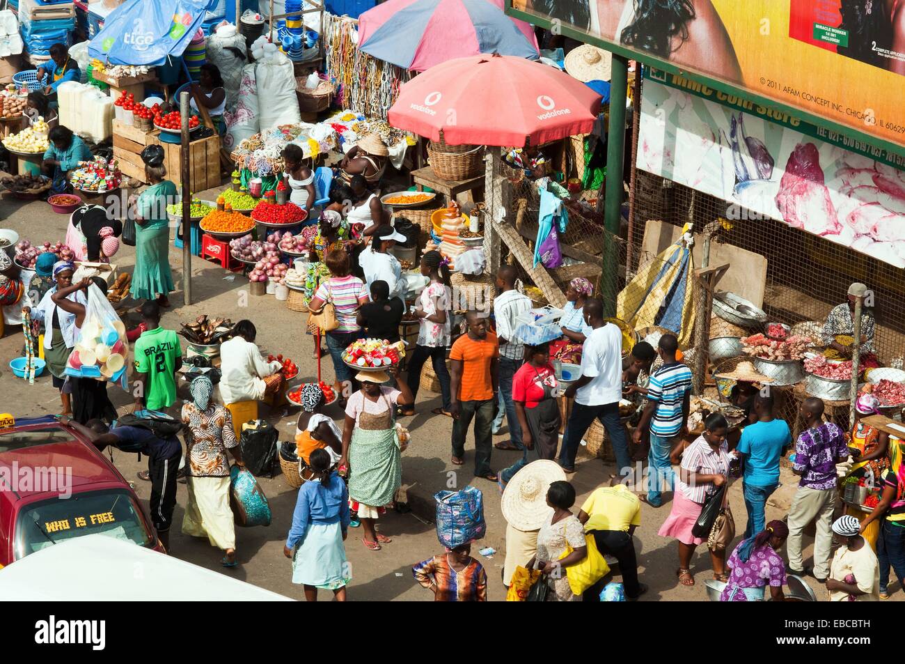 Makola Market Accra Ghana High Resolution Stock Photography and Images ...