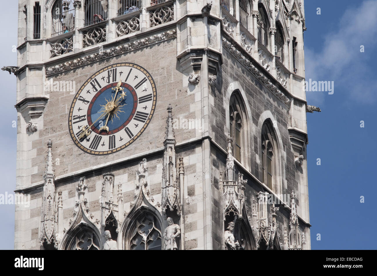 New town hall clock hi-res stock photography and images - Alamy