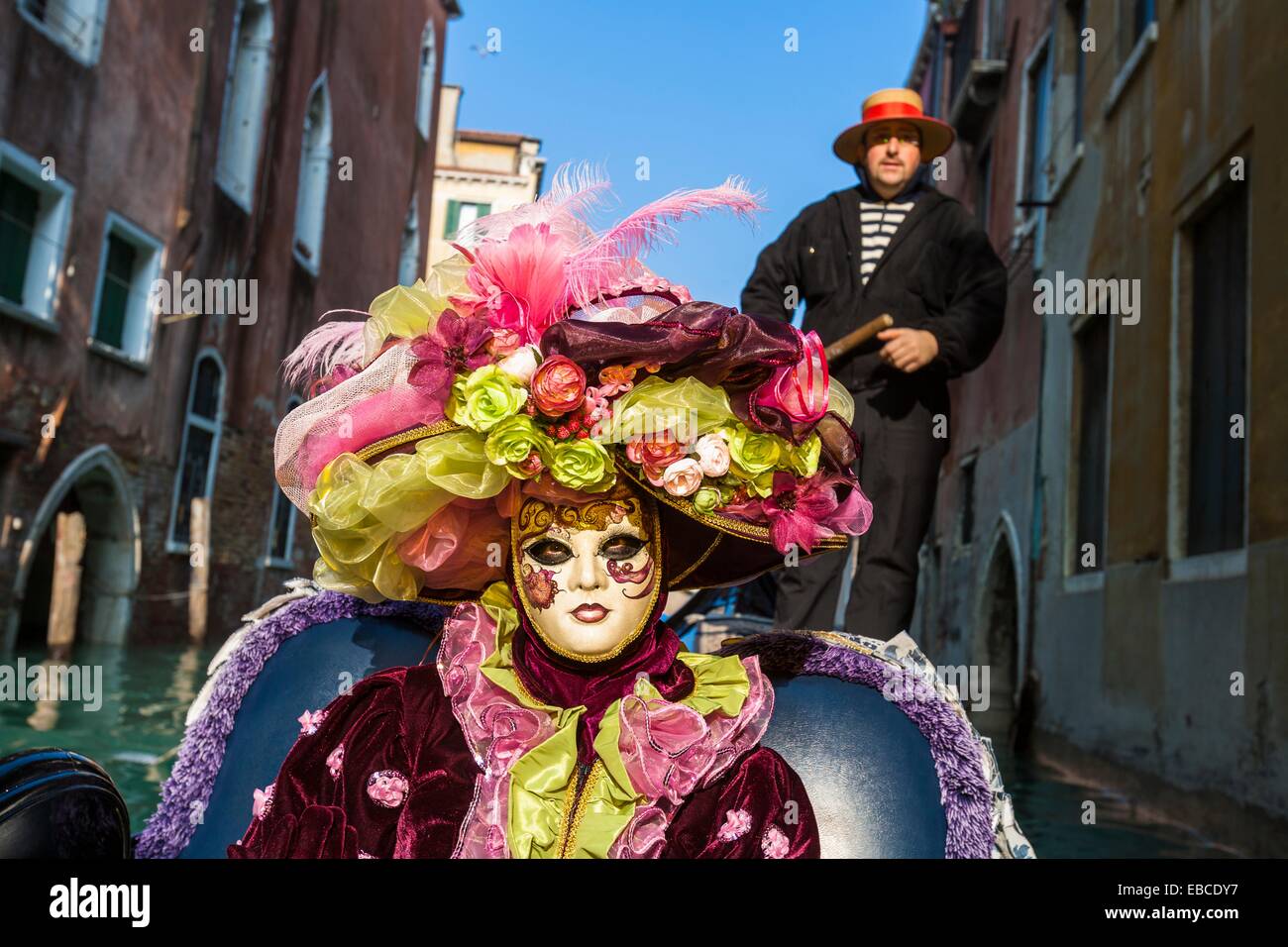 Gondolier in traditional costume hi-res stock photography and images ...