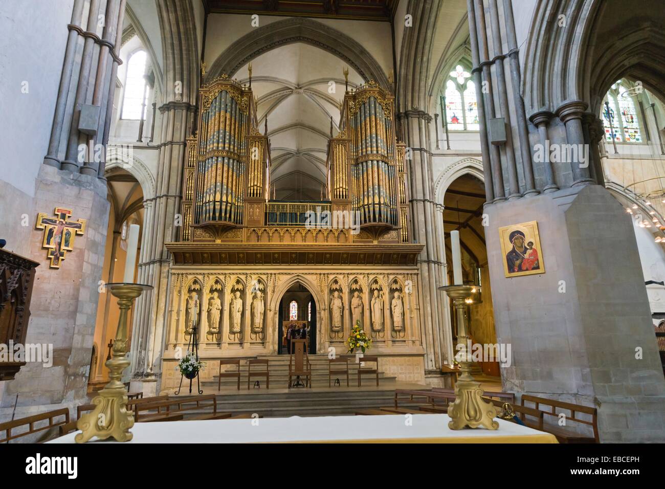 Rochester Cathedral Sculpture High Resolution Stock Photography and ...