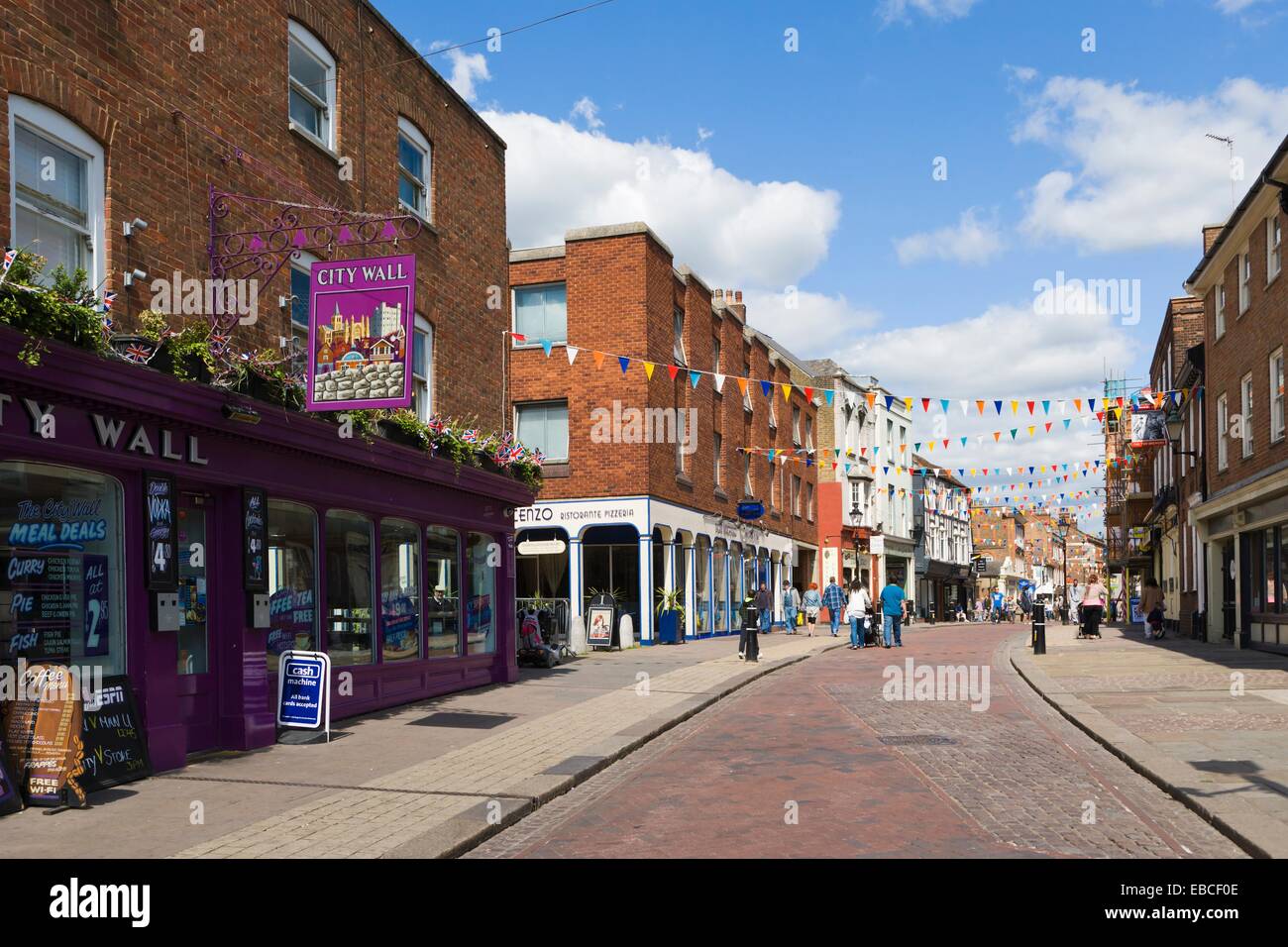 Rochester high street kent hi-res stock photography and images - Alamy