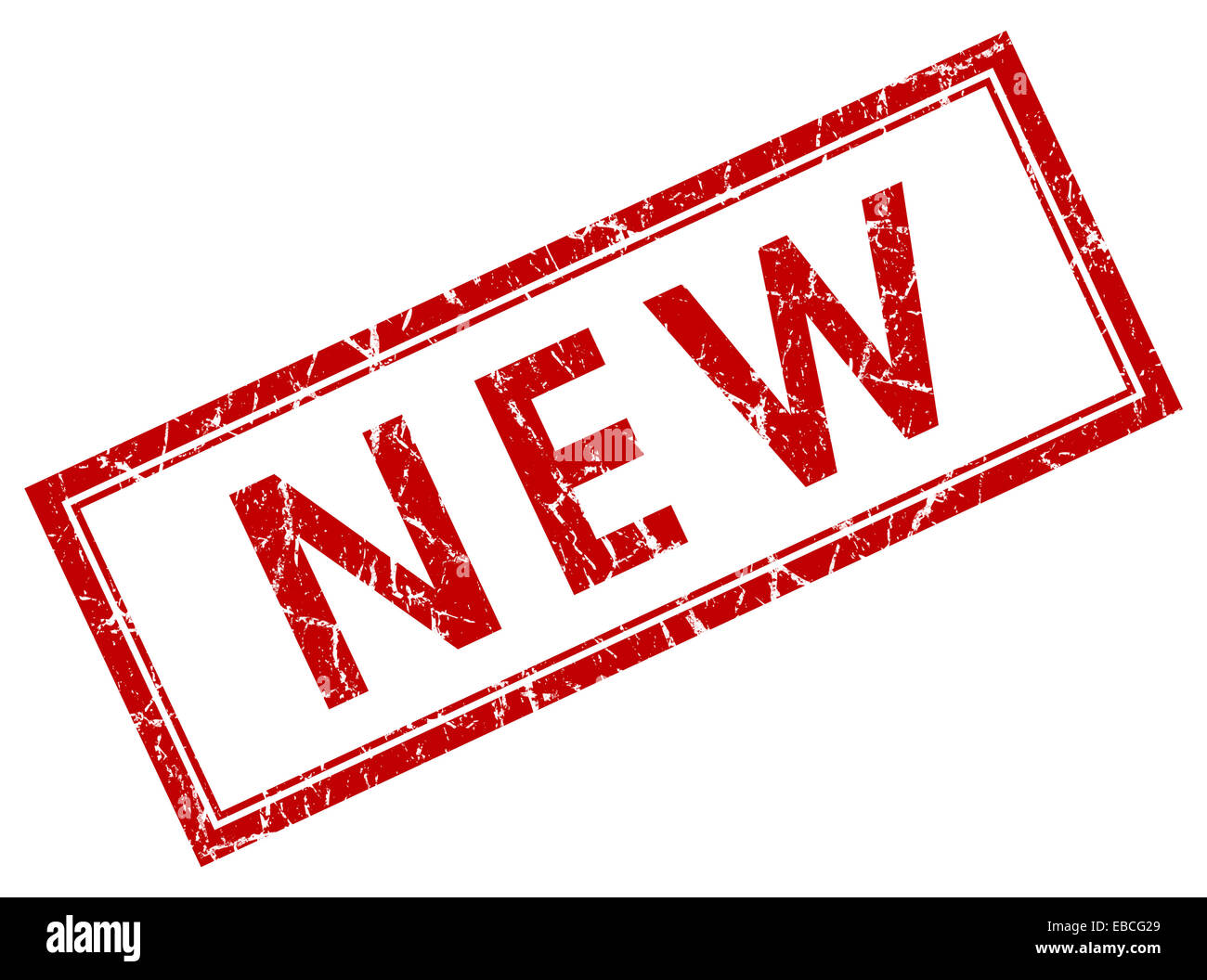 new red square stamp Stock Photo - Alamy