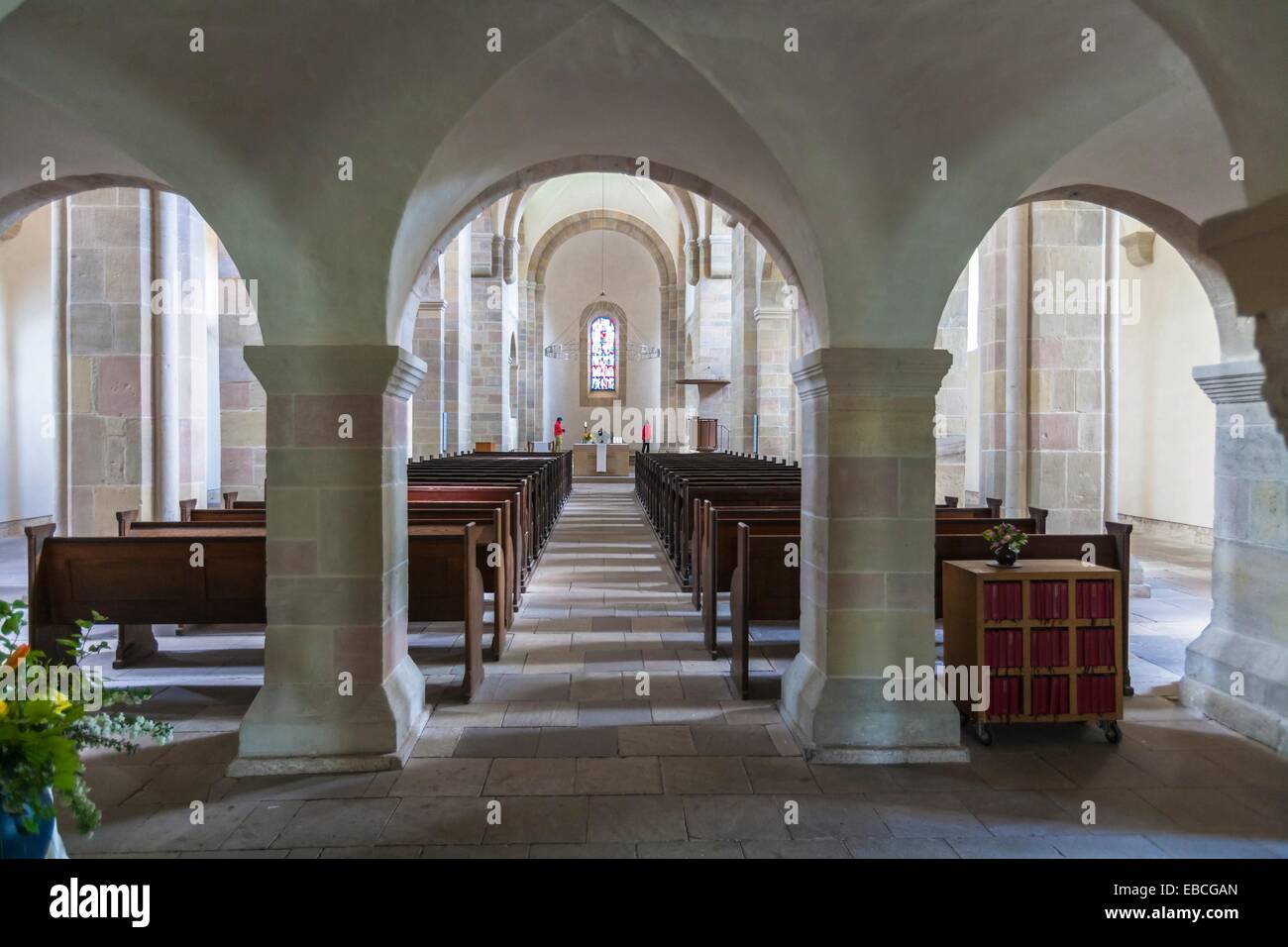 Medieval abbey inside hi-res stock photography and images - Alamy