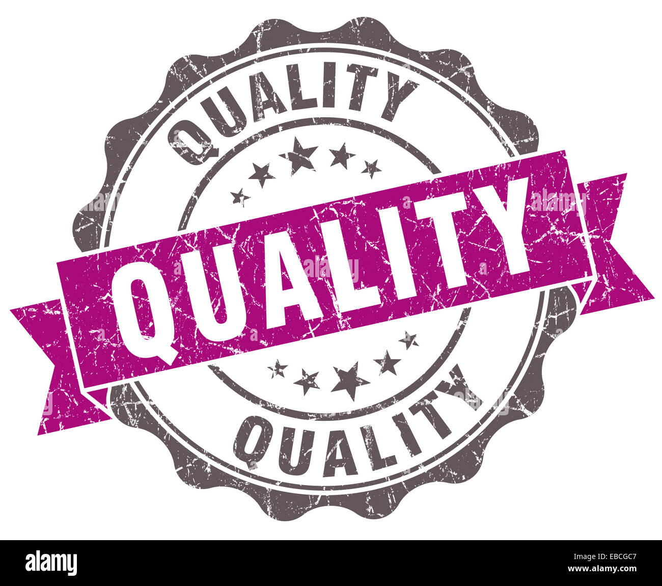 Quality violet grunge retro style isolated seal Stock Photo - Alamy