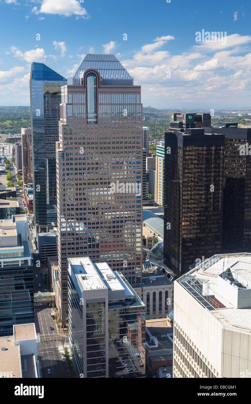 Birds eye view calgary hi-res stock photography and images - Alamy