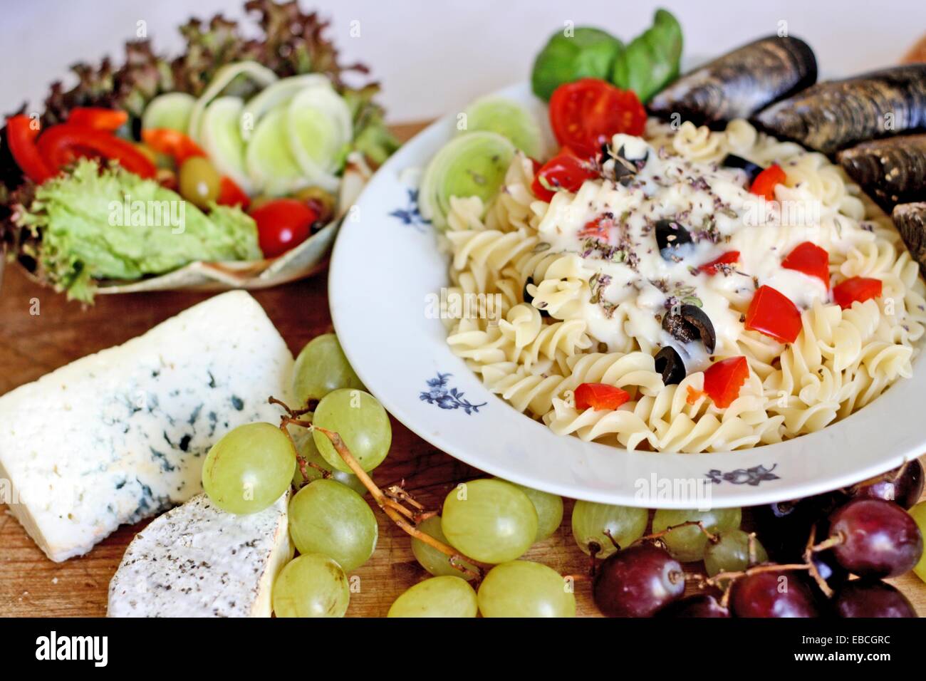 Basil Bleu bread cheese chopped color image diet dish edged food Food ...