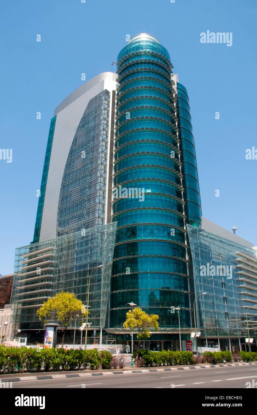 Titania tower azca madrid spain hi-res stock photography and images - Alamy