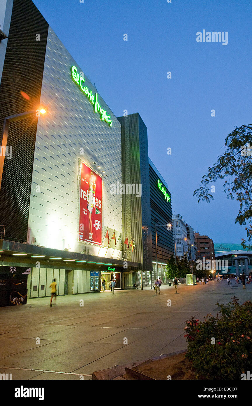 El corte ingles shopping center hi-res stock photography and images - Alamy