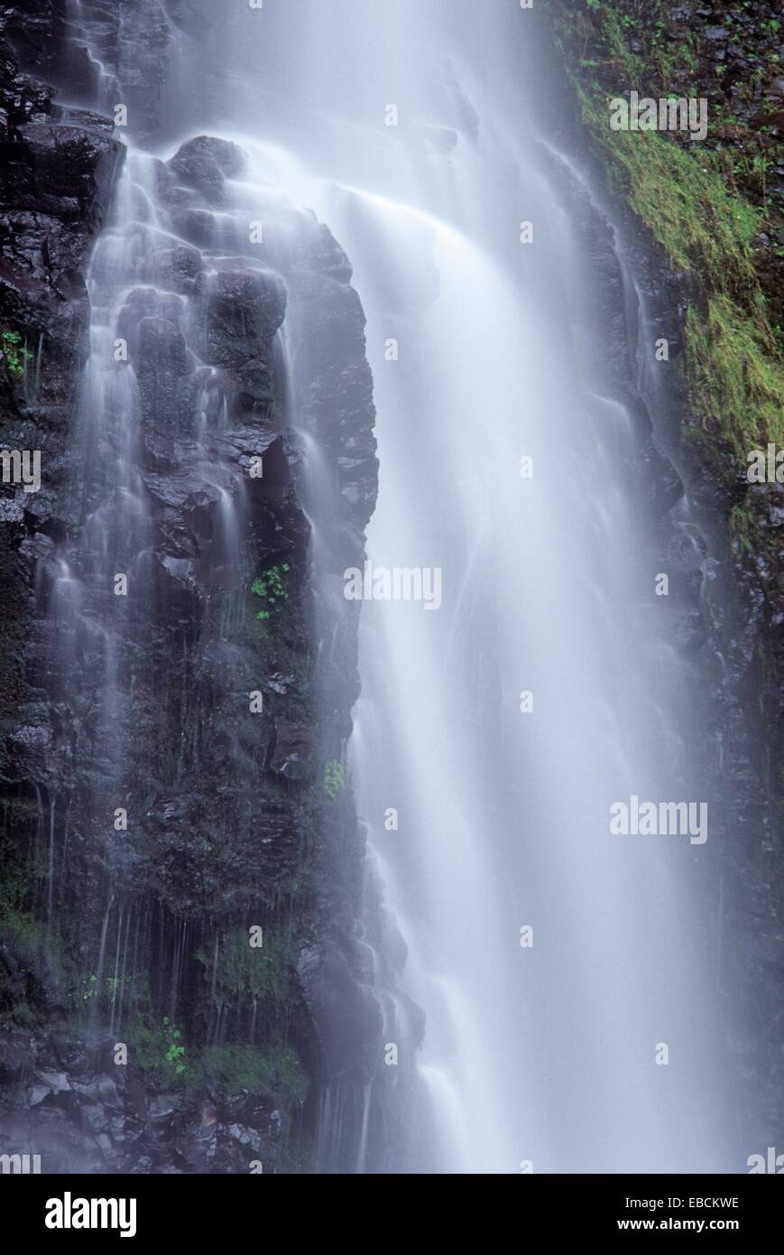 Double waterfall oregon hi-res stock photography and images - Alamy