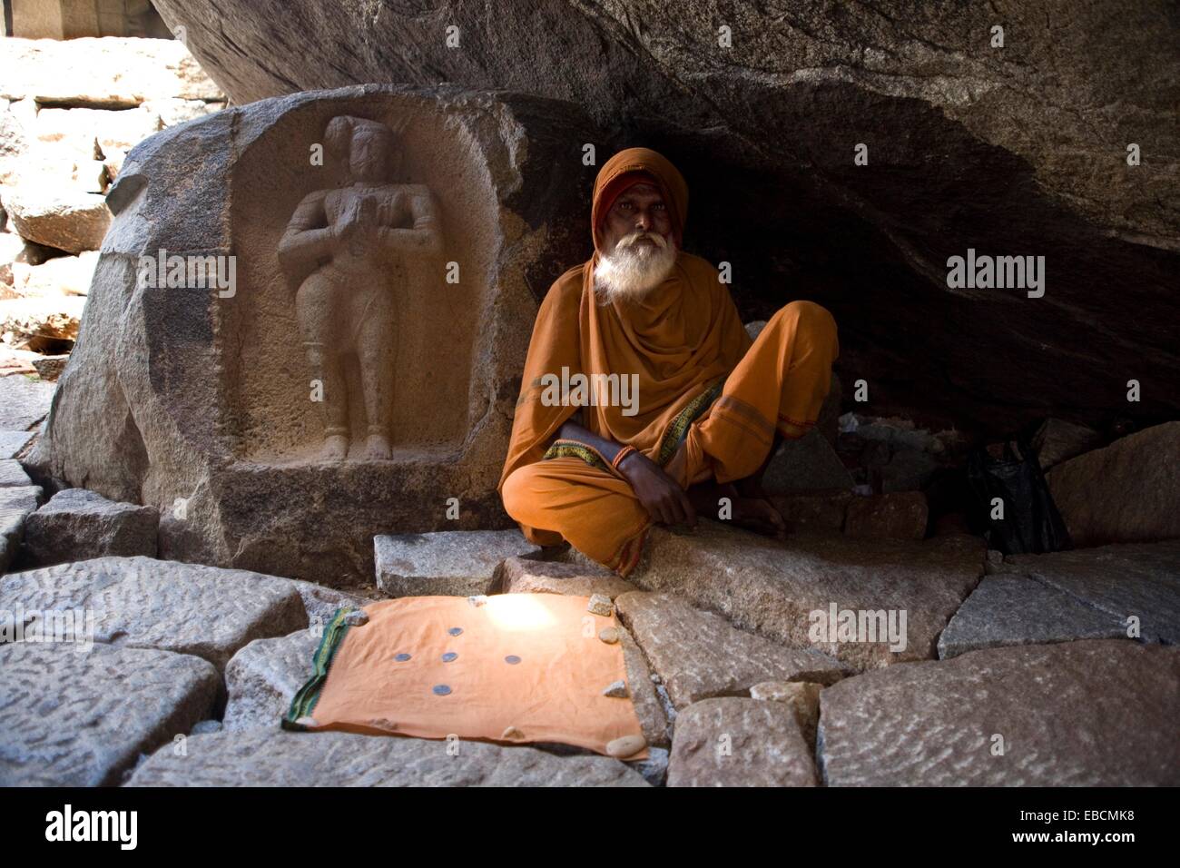 Holy man goa india hi-res stock photography and images - Alamy
