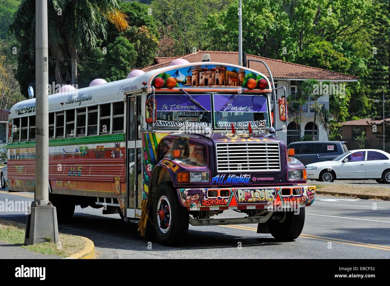 Bus Red Devil Diablo Rojo High Resolution Stock Photography and Images ...