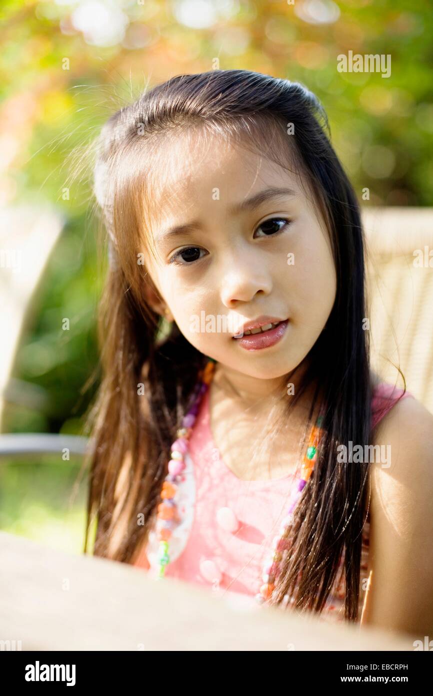 Pretty little girl Stock Photo - Alamy