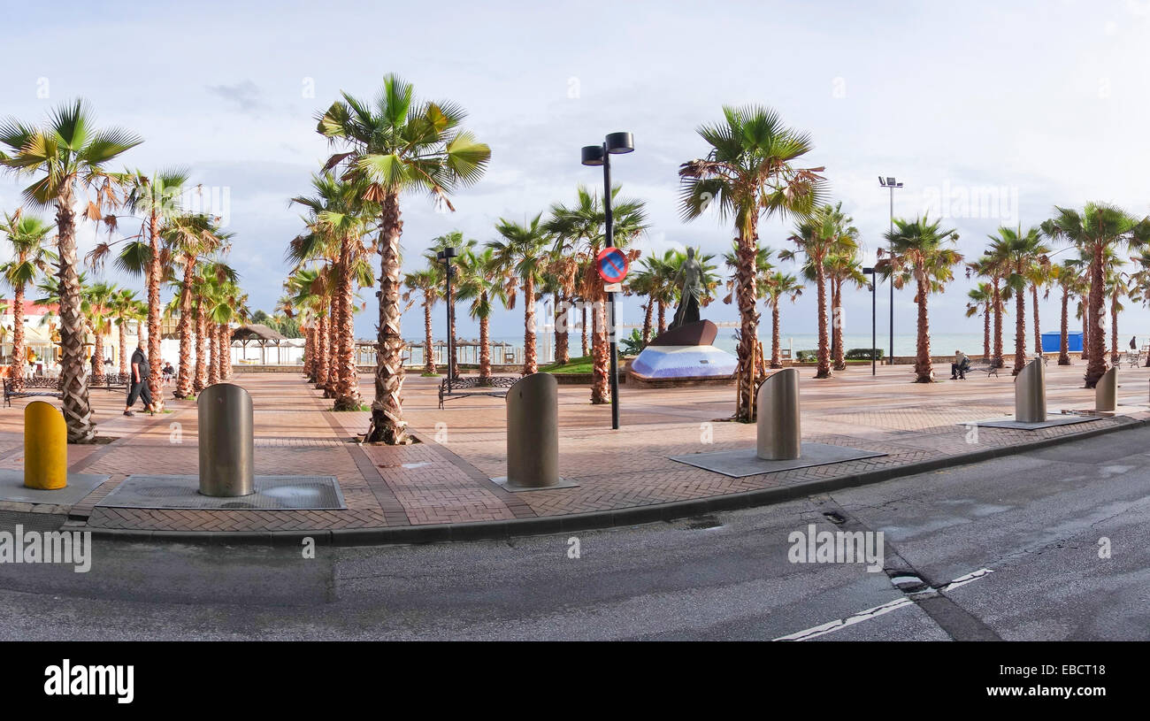 Seaside Promenade Mediterranea, Lady of the Sea, Fuengirola, Costa del ...