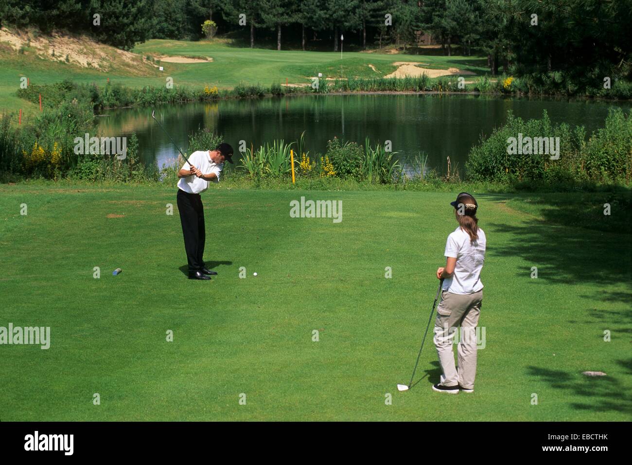 Hardelot golf hi-res stock photography and images - Alamy