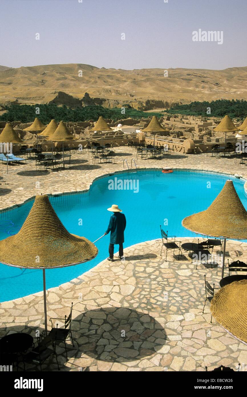 Tamerza palace hotel tamerza tunisia hi-res stock photography and ...