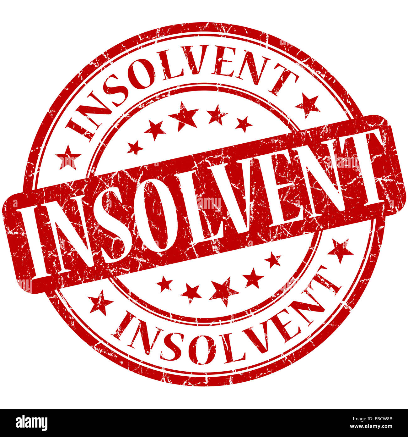 Grunge red bankrupt word hi-res stock photography and images - Alamy