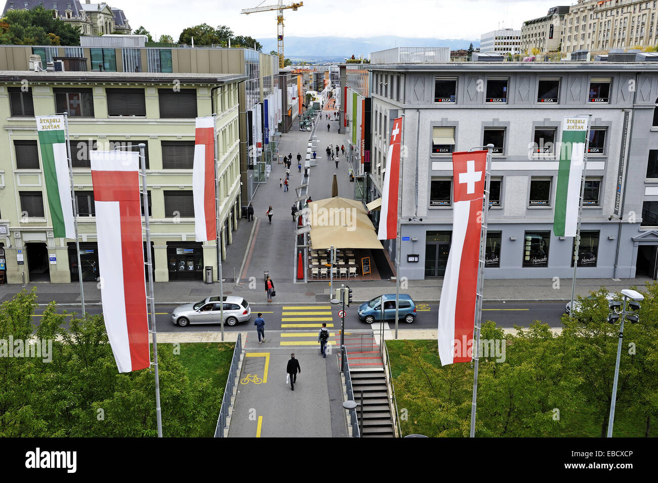 Lausanne flon district hi-res stock photography and images - Alamy