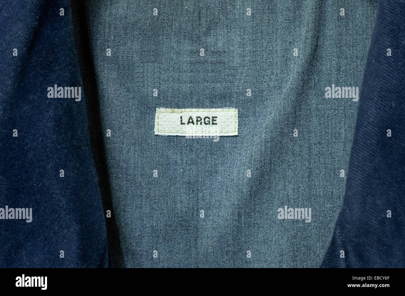 Clothing size label hi-res stock photography and images - Alamy