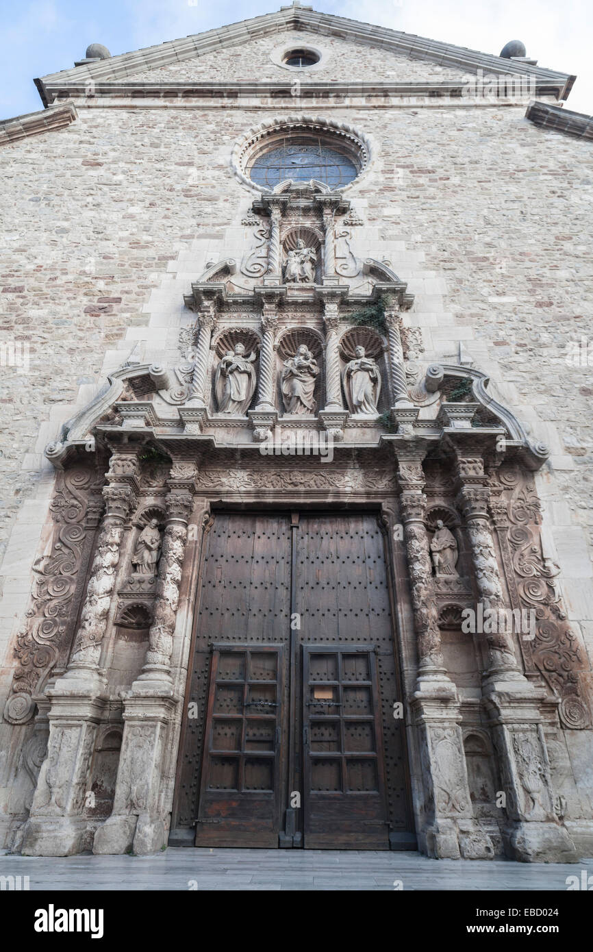 Baroque church entrance hi-res stock photography and images - Alamy