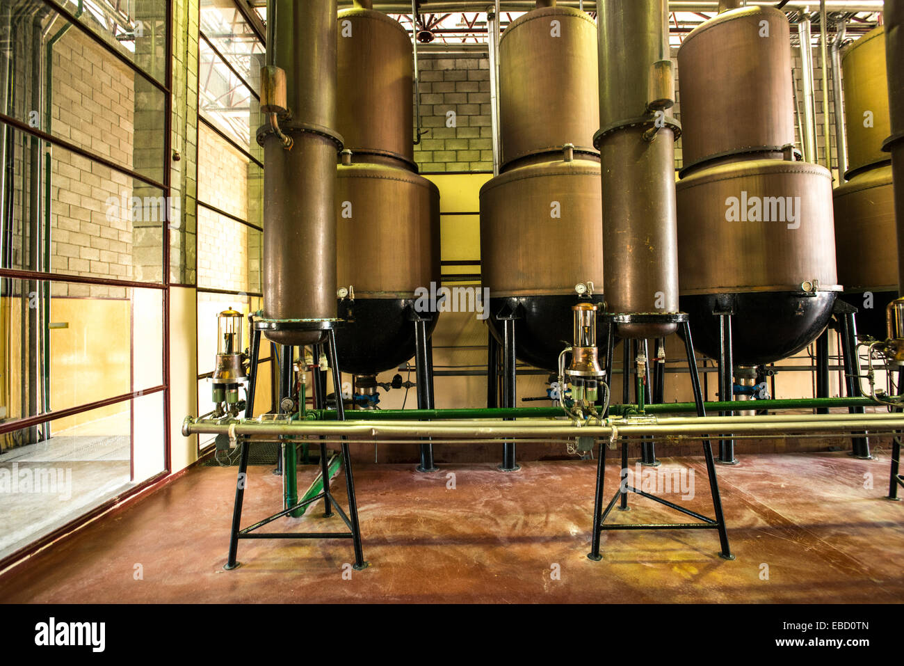 Factory of aniseed liquor in Chinchon Stock Photo - Alamy