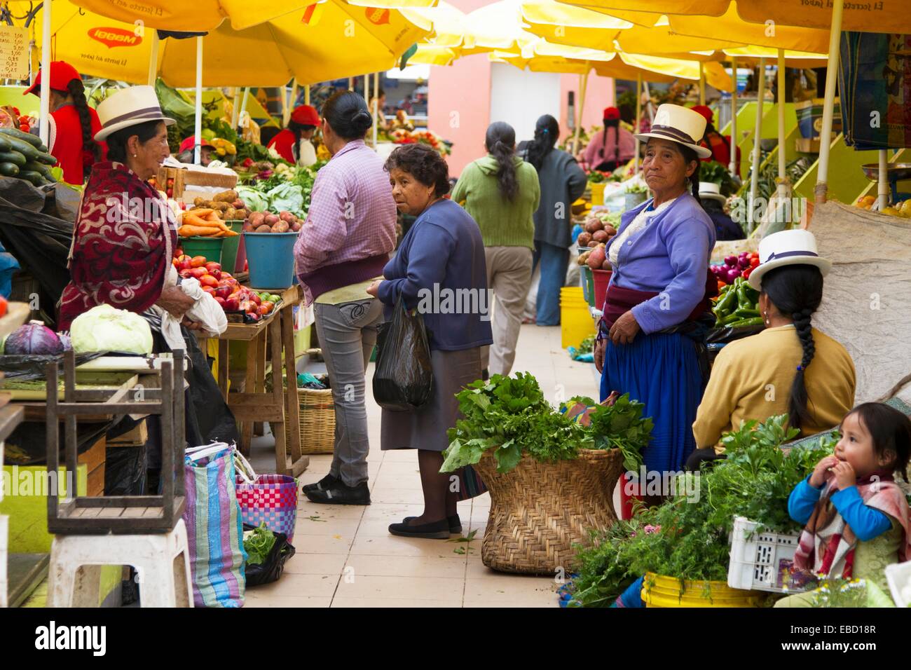 Ecuador, Cuenca, Central market Stock Photo - Alamy