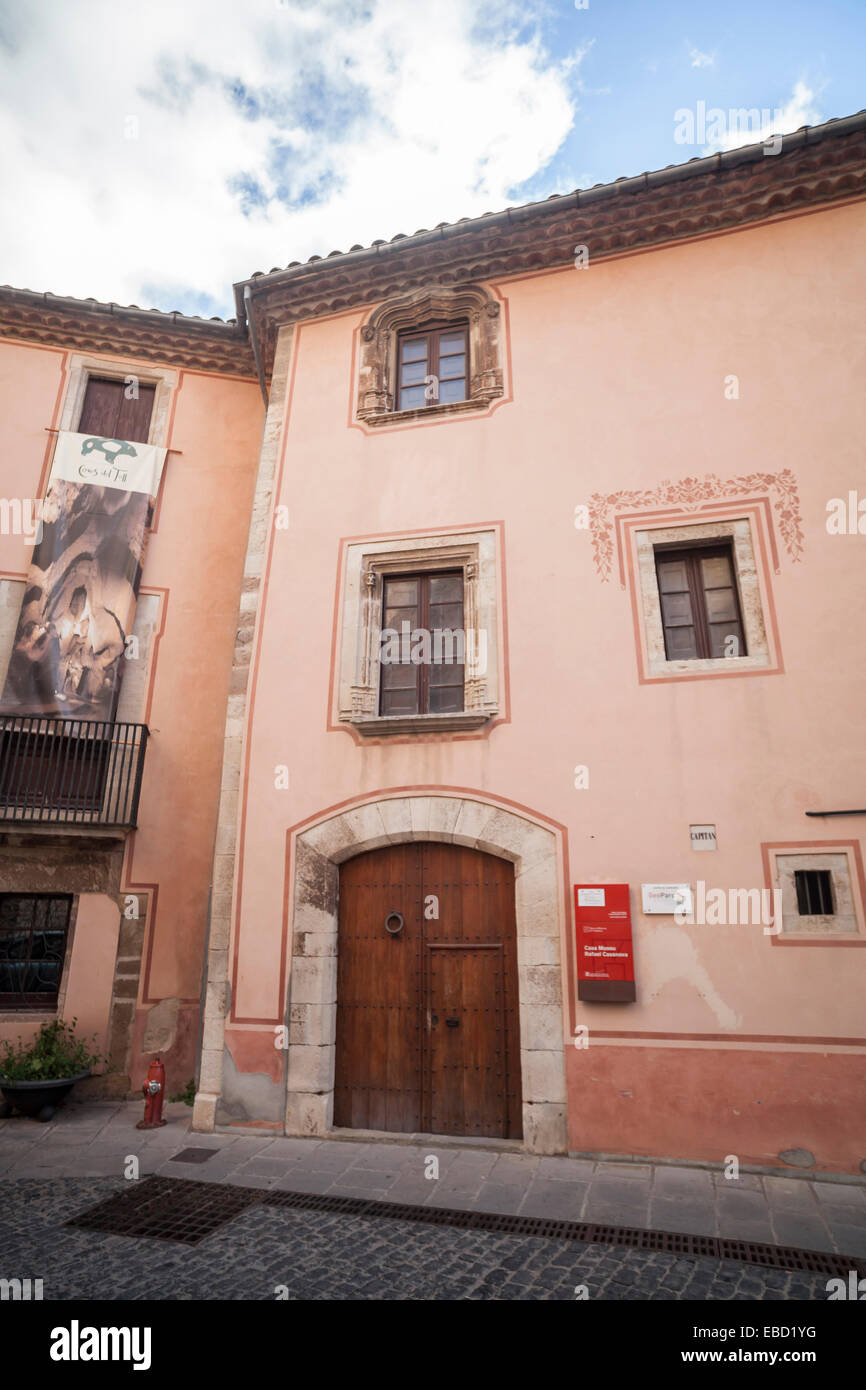 Moià,Catalonia,Spain.Museum Casa natal Rafael Casanova Stock Photo - Alamy
