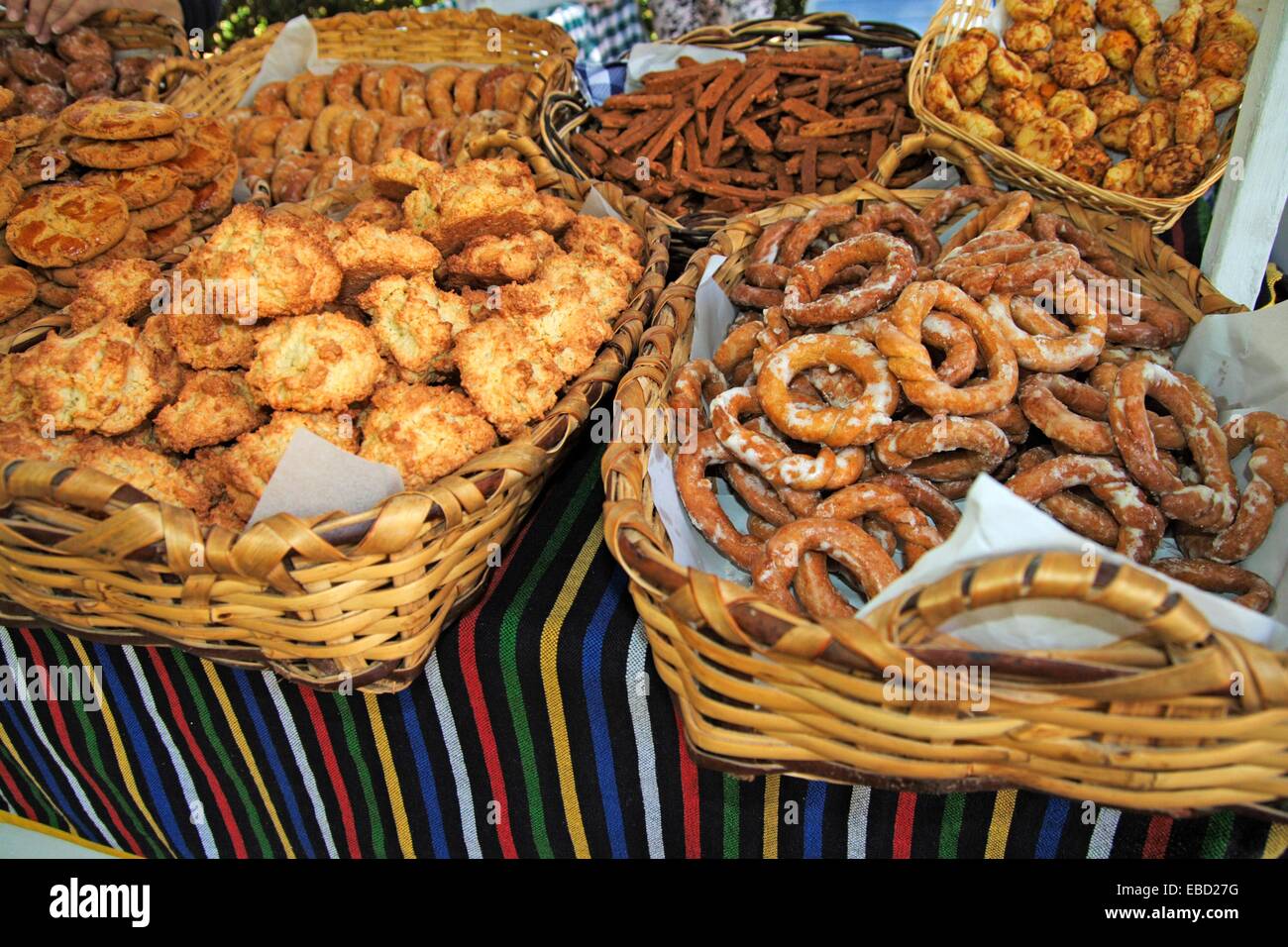Canarian sweets stall hi-res stock photography and images - Alamy