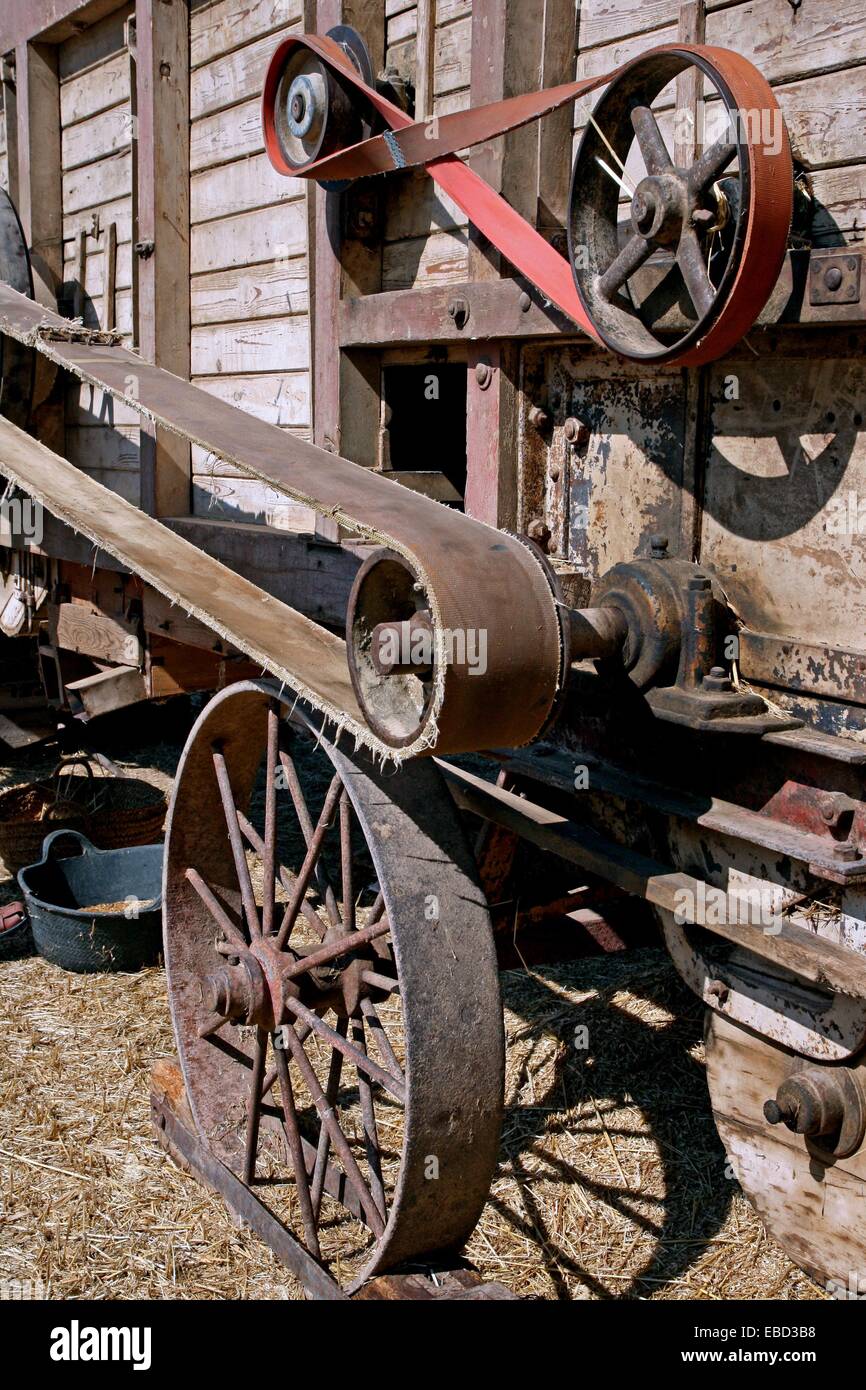 Old farm machinery Stock Photo - Alamy