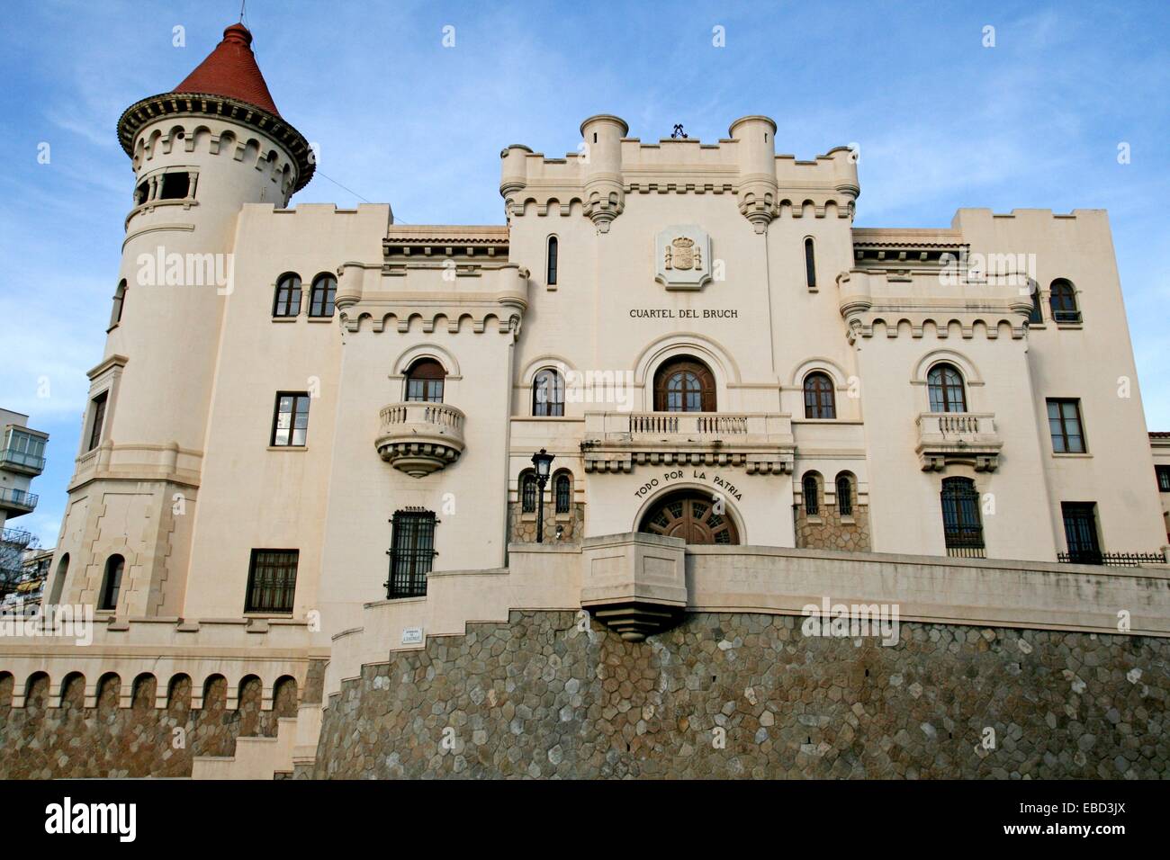 Bruc Barracks, military installation, 1911-1929, architect: Vicenç ...