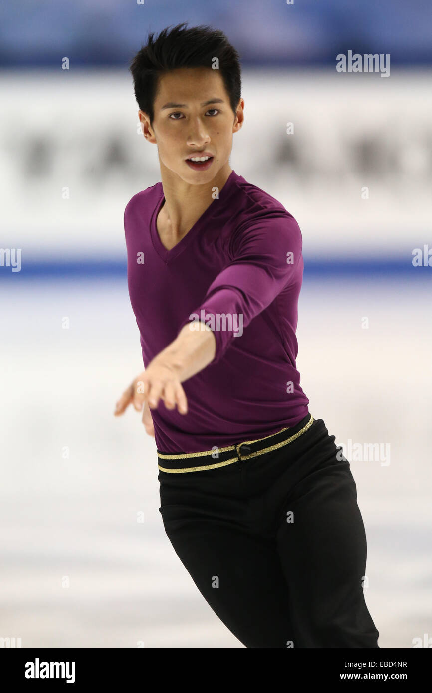 Osaka, Japan. 28th Nov, 2014. Jeremy Ten (CAN) Figure Skating : ISU ...