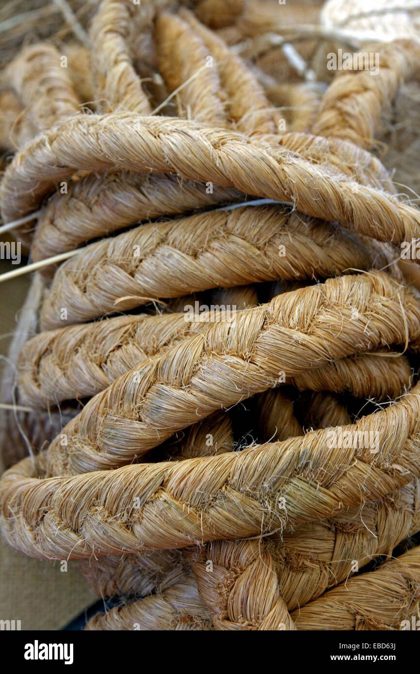 braided ropes of felt Stock Photo - Alamy