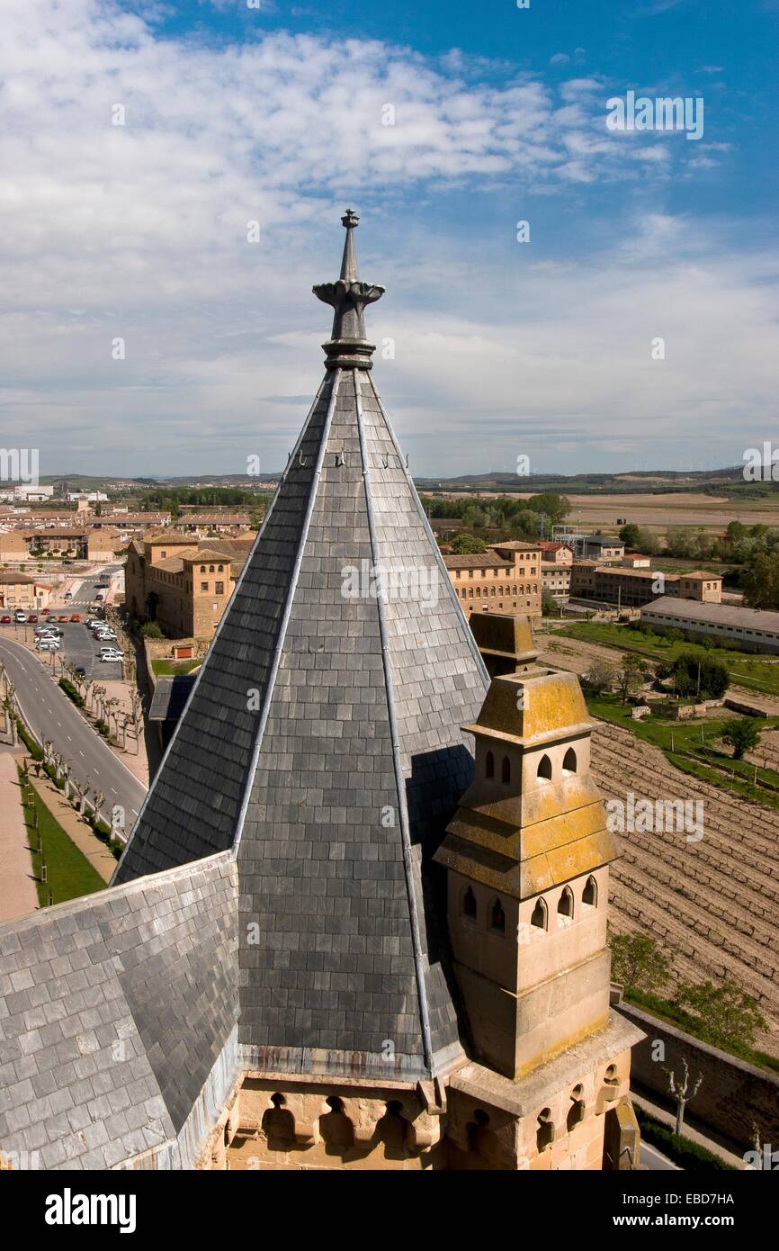 Royal Palace of Olite, Navarre, Spain, Europe Stock Photo - Alamy