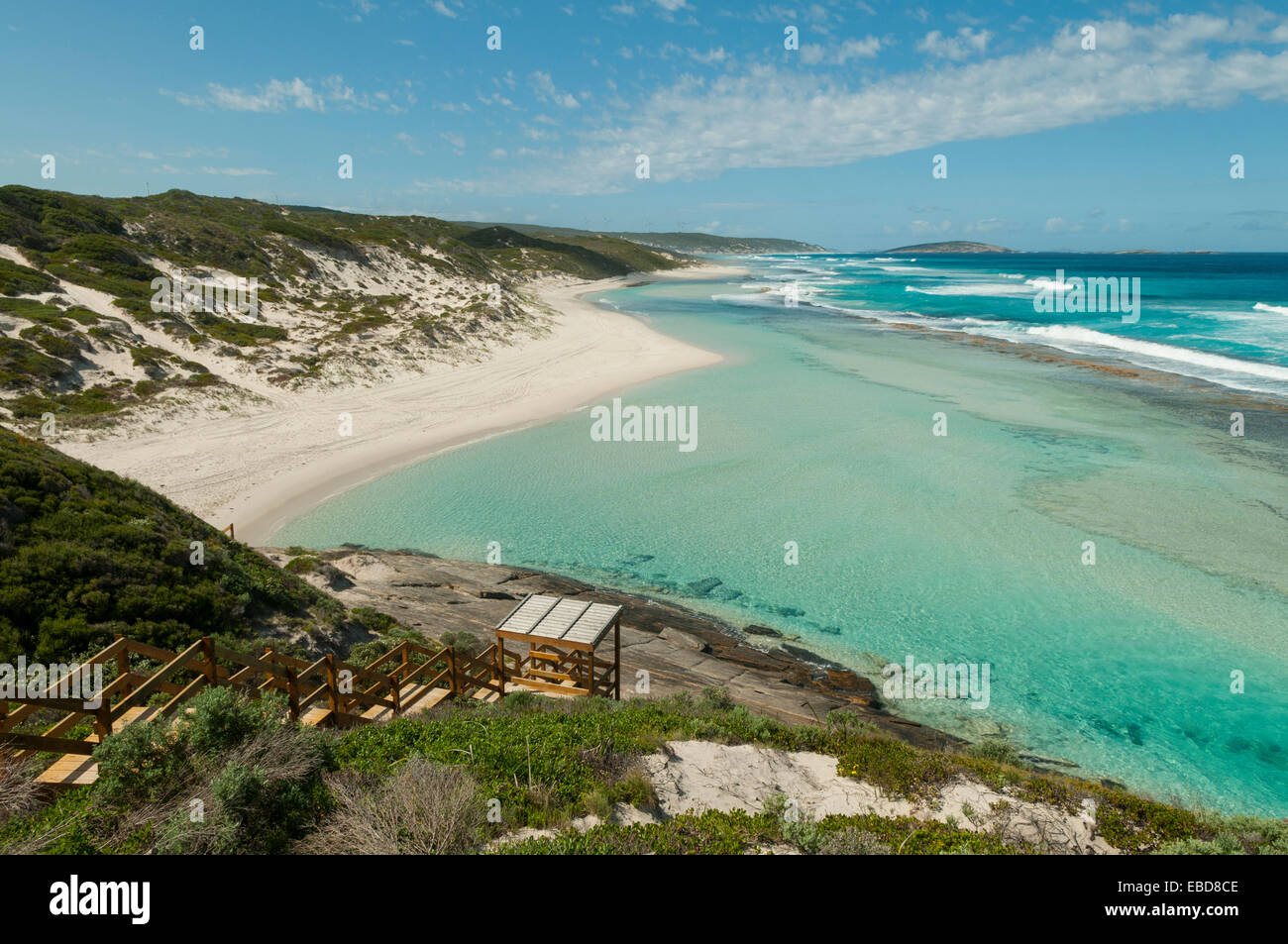 Eleven Mile Beach, Great Ocean Drive, near Esperance, WA, Australia ...