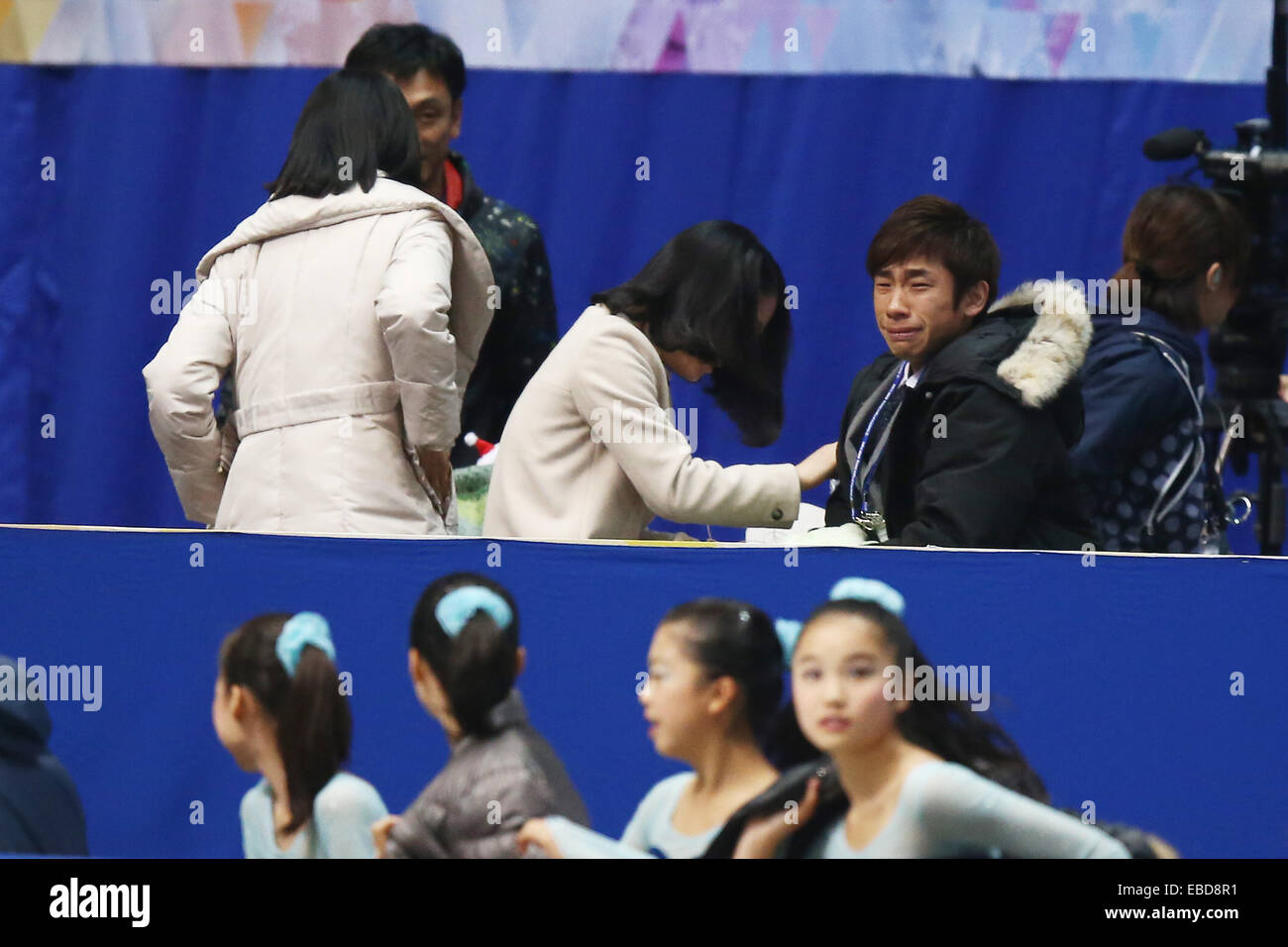 Osaka, Japan. 28th Nov, 2014. (L-R) Akiko Suzuki, Nobunari Oda Figure Skating : ISU Grand Prix ...