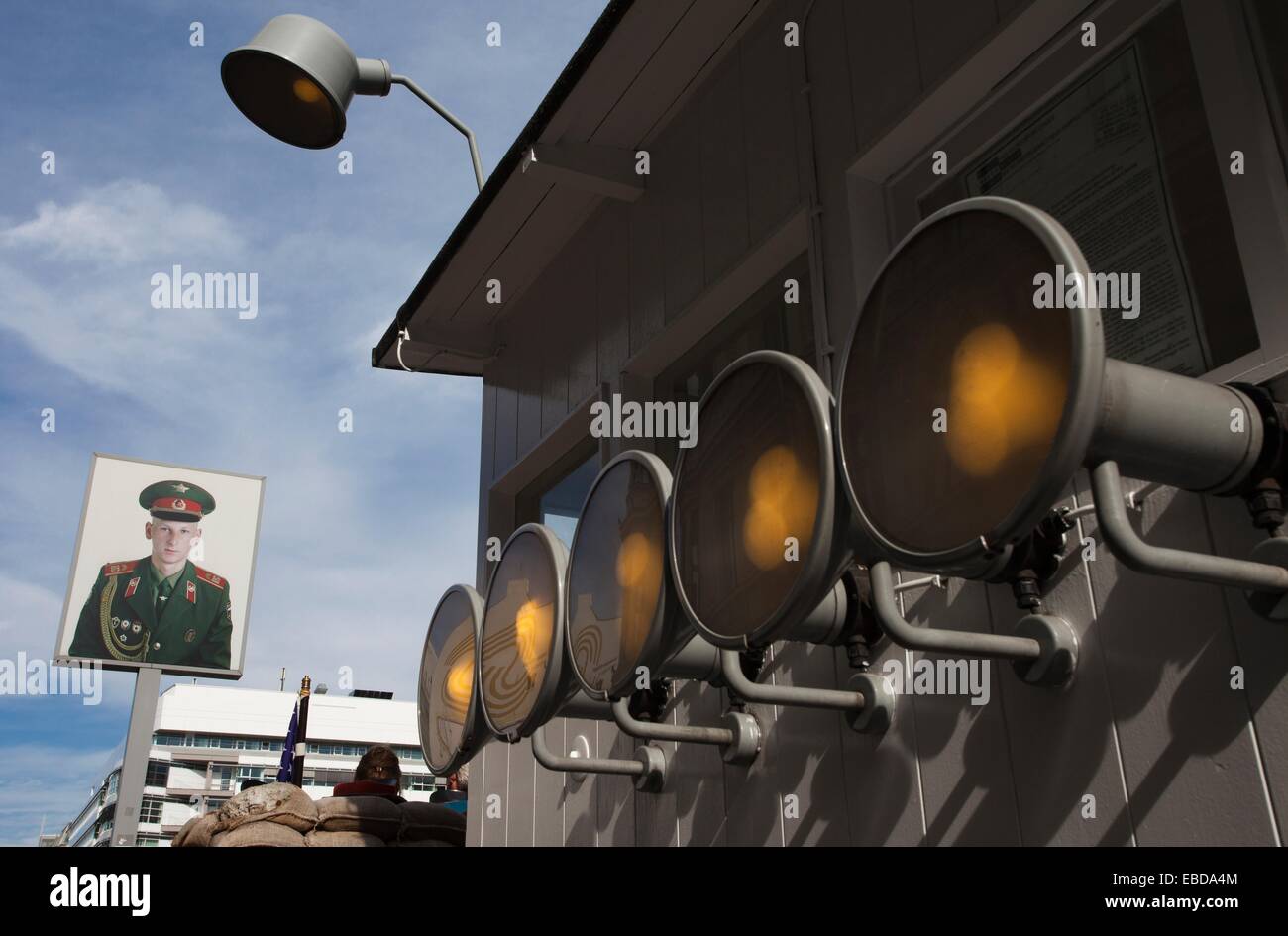 Checkpoint charlie portrait soviet soldier hi-res stock photography and ...