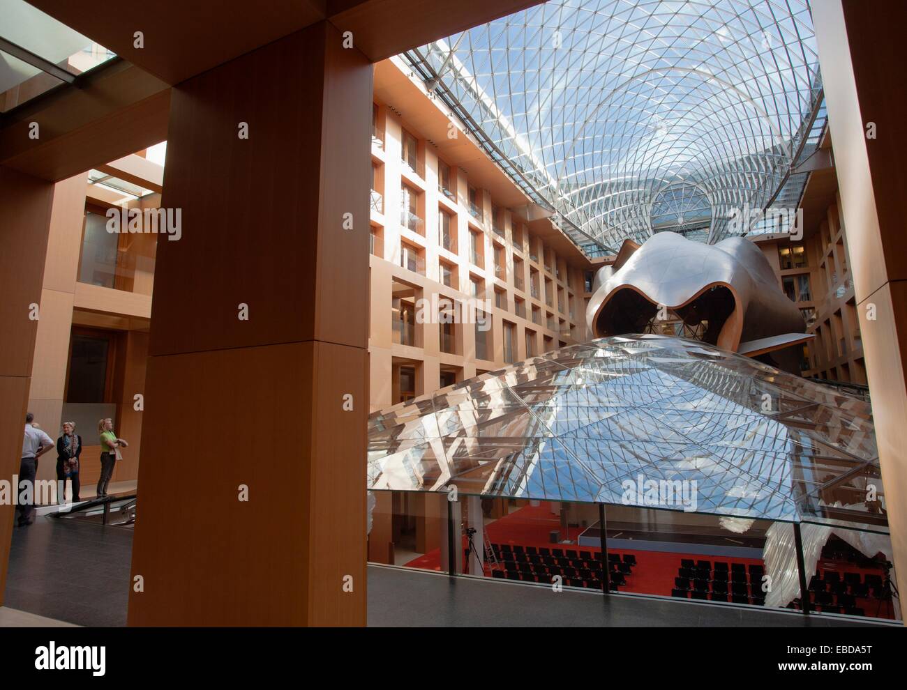 architect architecture bank Berlin building built structure central ...