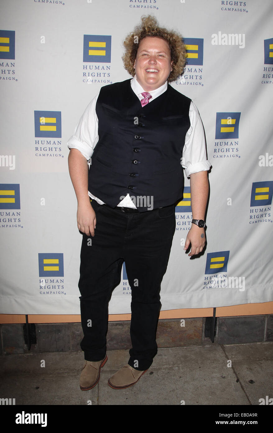 Her HRC: Vintage Hollywood Featuring: Fortune Feimster Where: Beverly ...