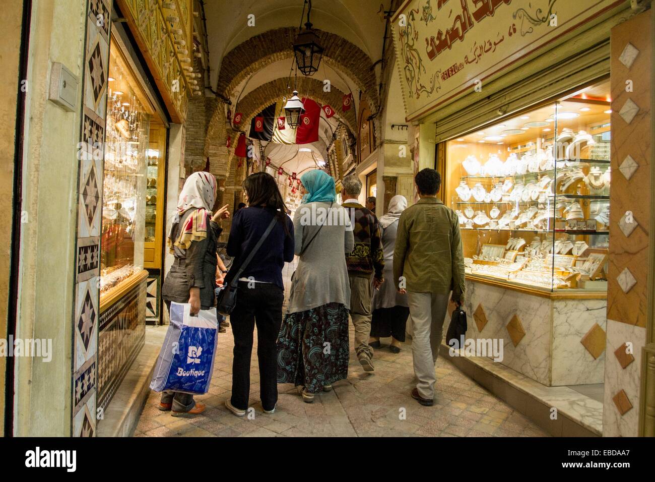 Souk in Tunisia Stock Photo - Alamy