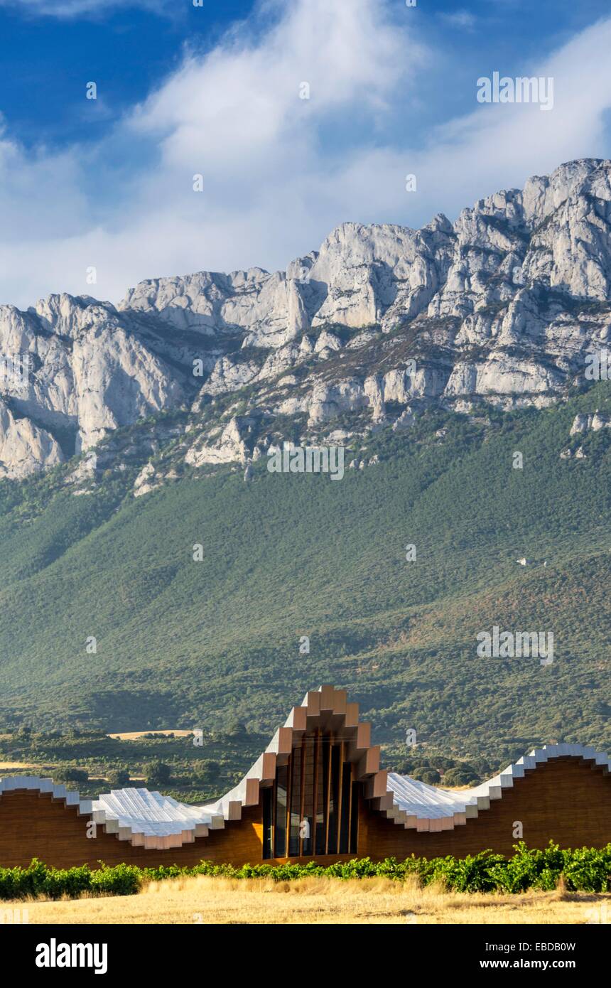 Emblematic Ysios winery in Laguardia designed by Santiago Calatrava La ...
