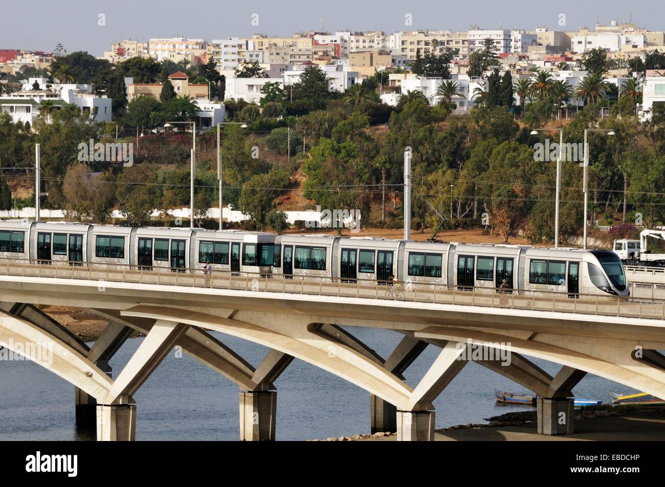 tramway, Rabat, Morocco Stock Photo - Alamy