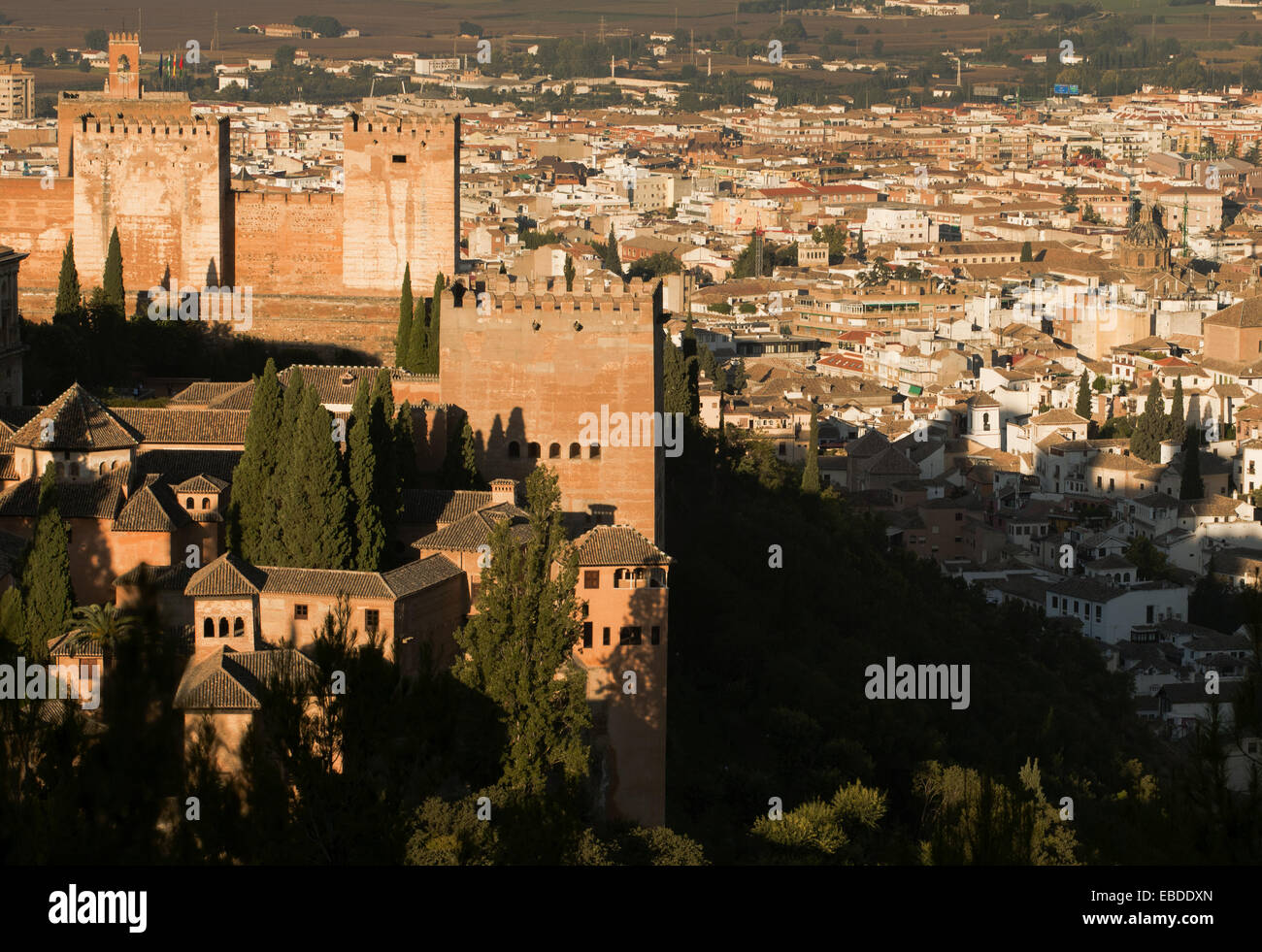 View from above alhambra palace hi-res stock photography and images - Alamy
