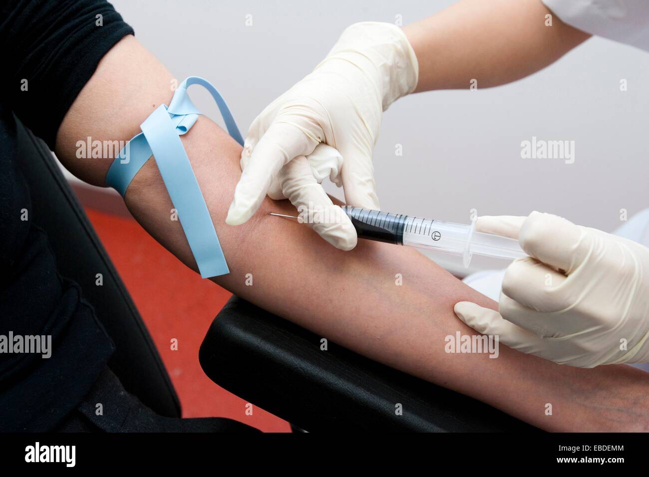 Blood Tourniquet Needle Arm High Resolution Stock Photography and ...