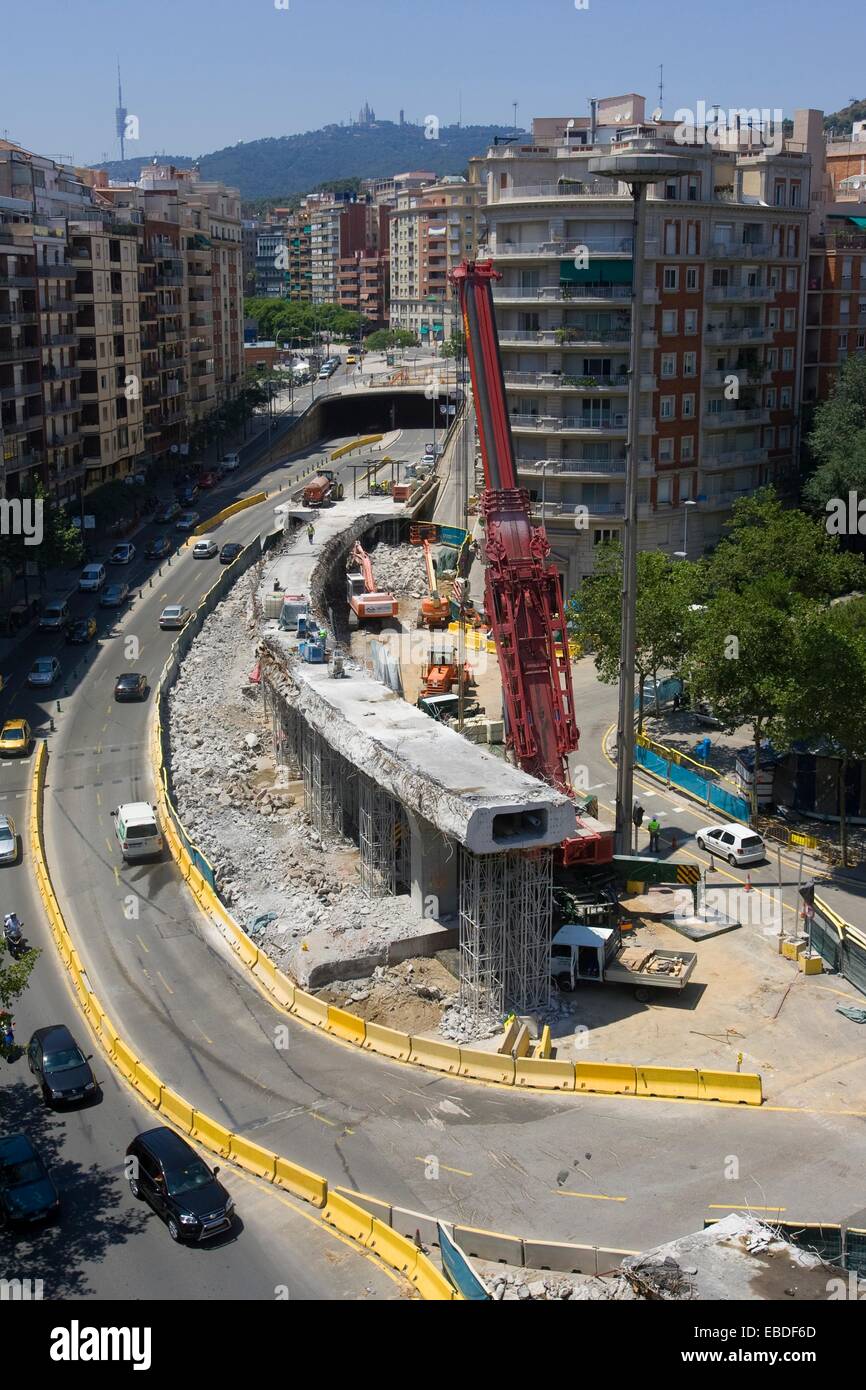 The construction of a road viaduct hi-res stock photography and images ...