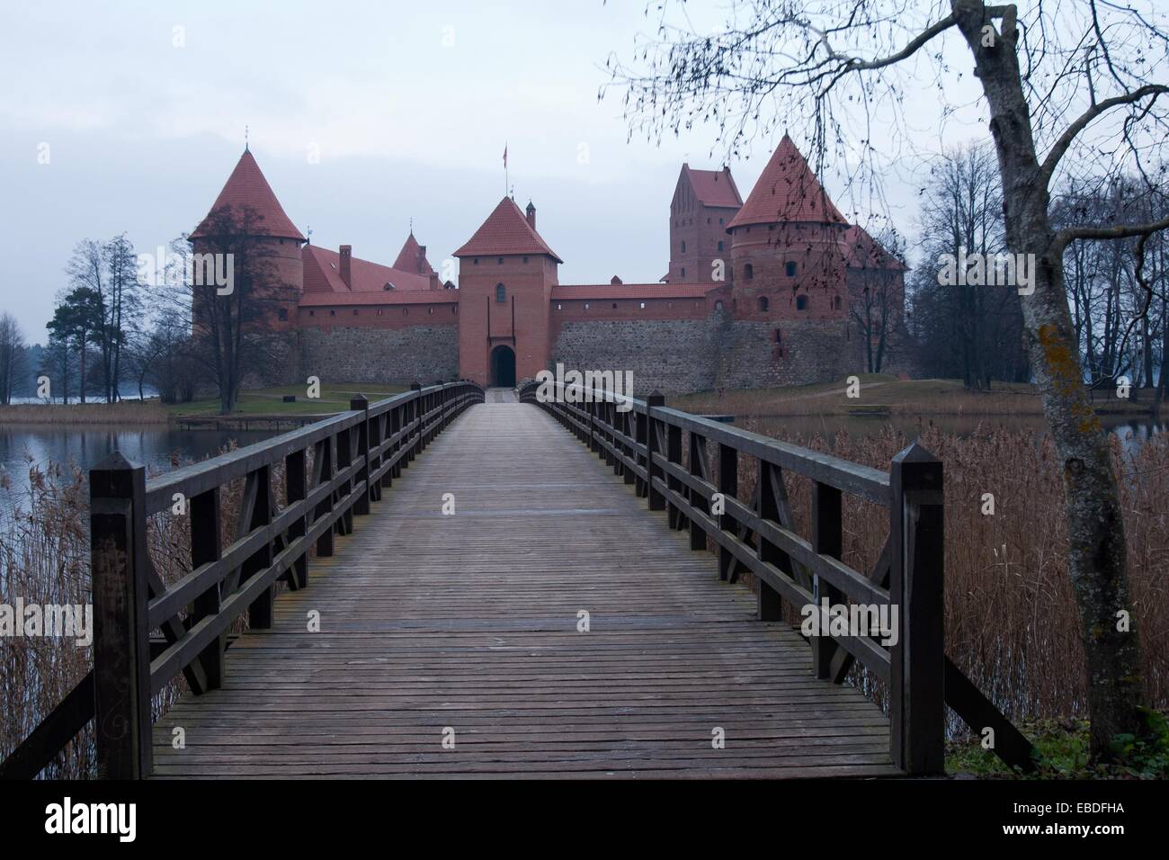 Trakai Island Castle, Trakai, Lithuania Stock Photo - Alamy
