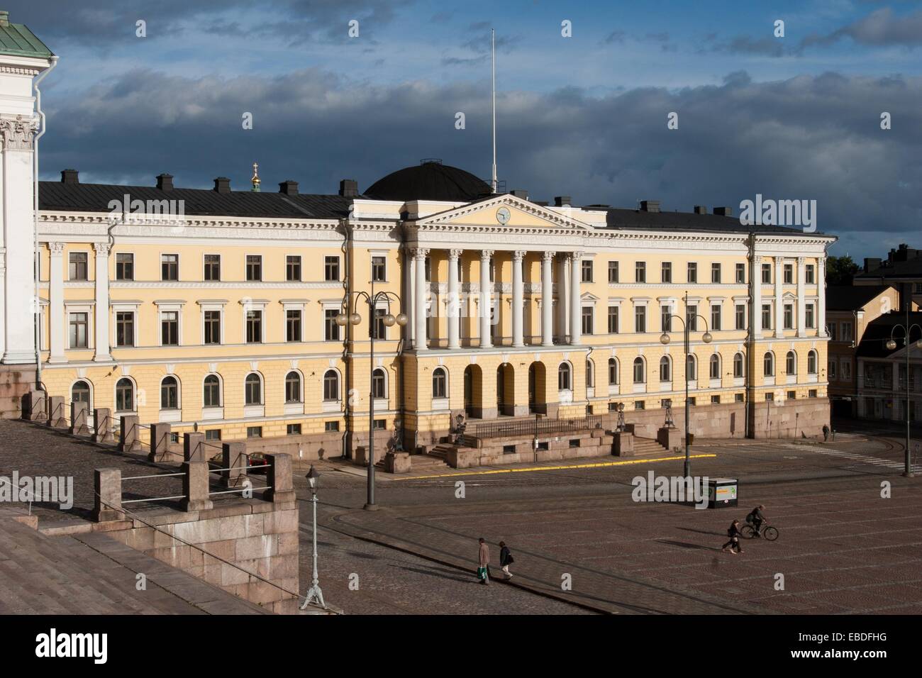 Government Palace, Senate Square, Helsinki, Uusimaa, Finland Stock ...