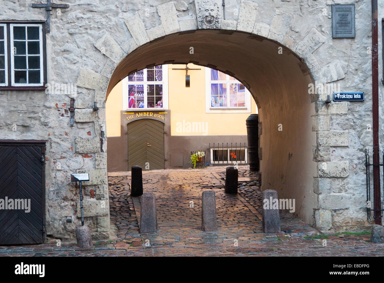 Swedish gates, Riga, Latvia Stock Photo - Alamy