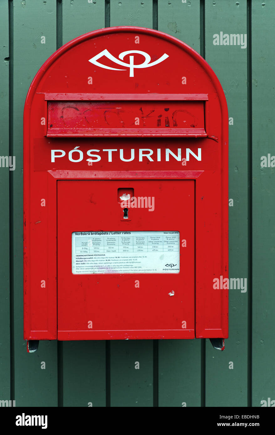 Modern Postbox High Resolution Stock Photography and Images - Alamy